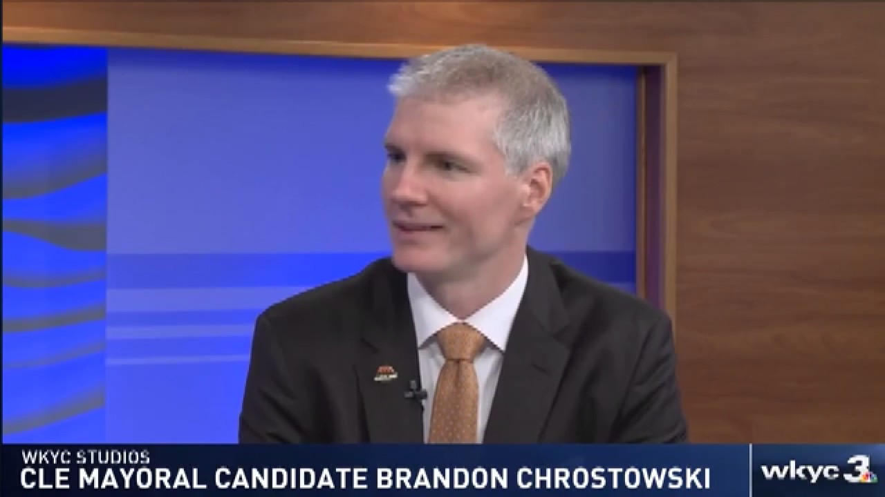 Brandon Chrostowski discusses his Cleveland mayoral candidacy - YouTube