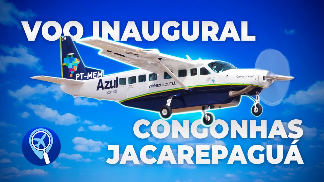 Voo inaugural da Azul Conecta de Congonhas para Jacarepaguá no Rio de ...