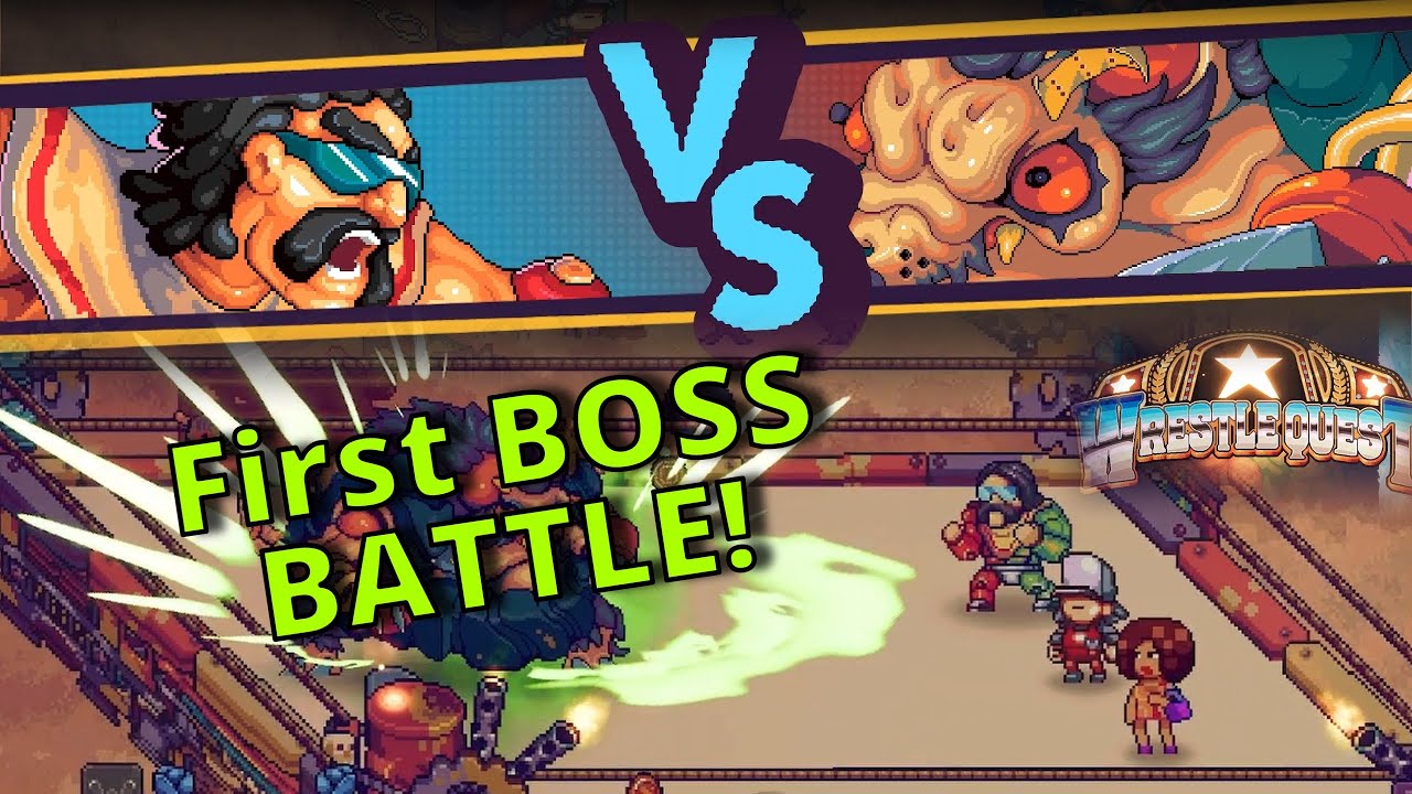 WrestleQuest Gameplay - NEW Pro Wrestling Video Game RPG! Walkthrough ...
