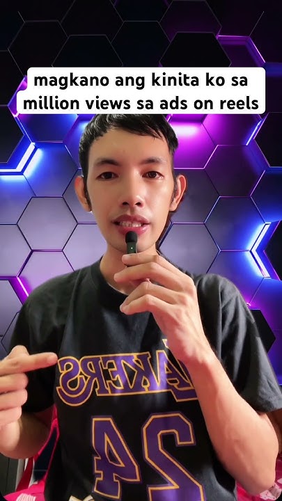 Magkano ang kinita ko sa million views sa ads on reels - YouTube