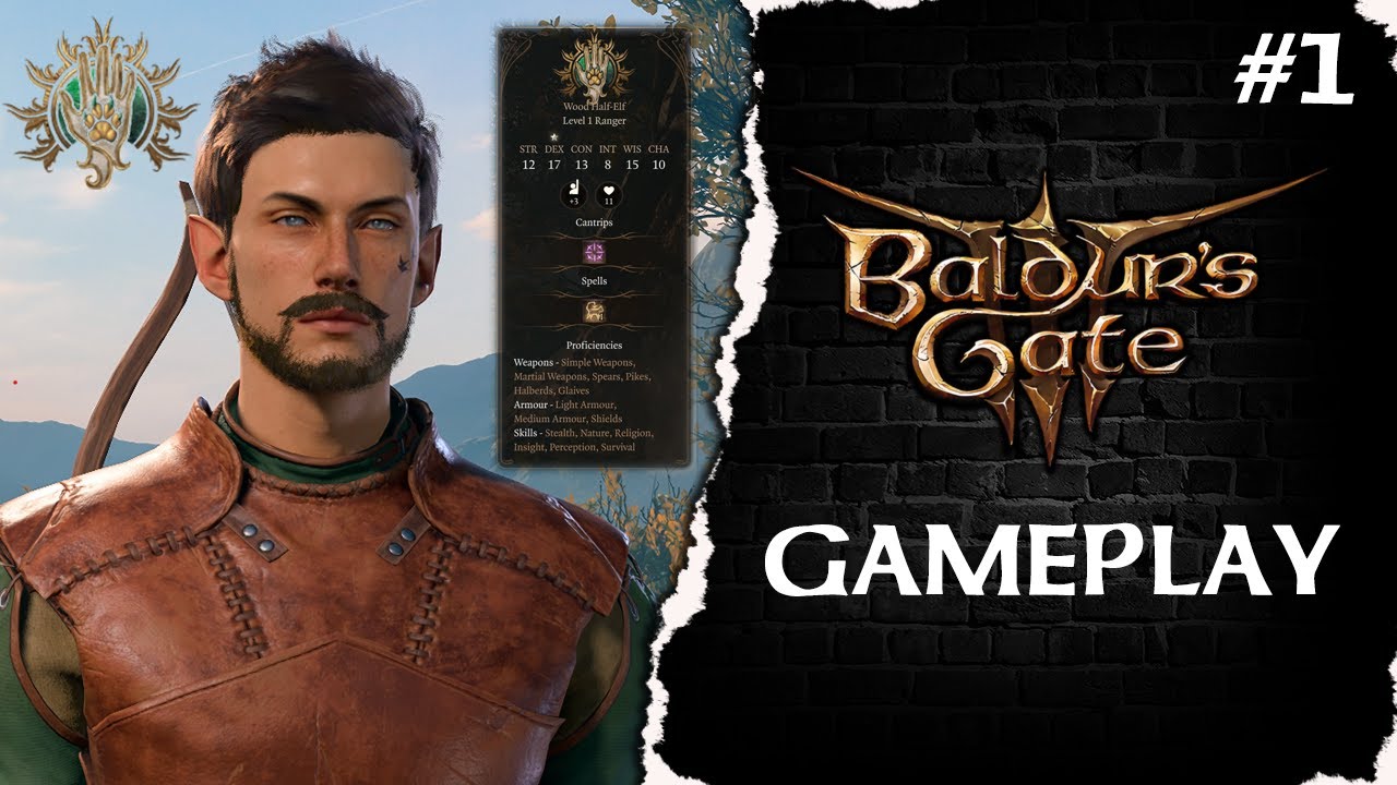 Baldur's Gate 3 Gameplay #1 - YouTube