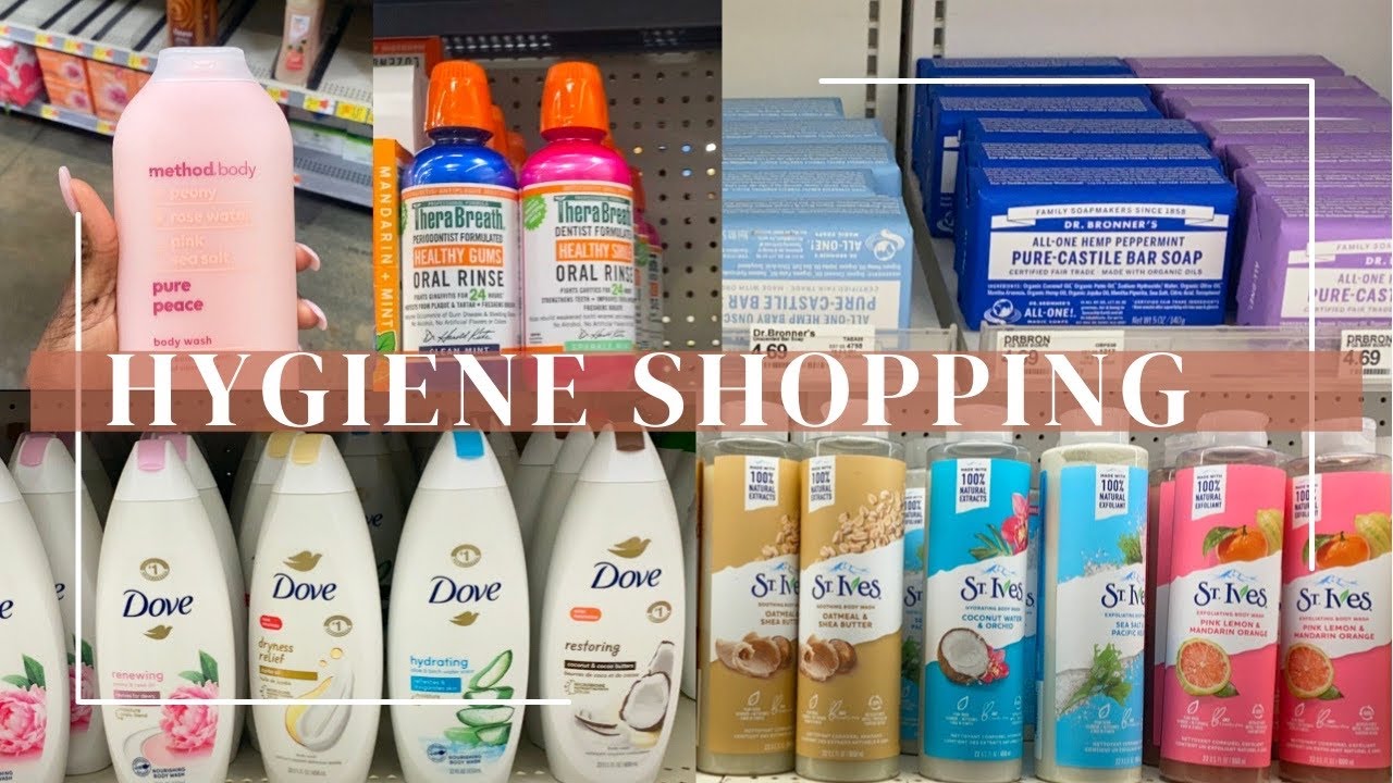 Come Hygiene Shopping With Me 2022 + HYGIENE HAUL - YouTube