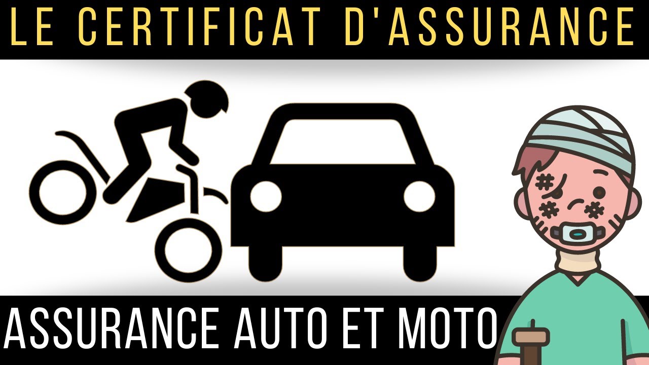Le certificat d'assurance [ Assurance Auto et Moto ] │Formation ...