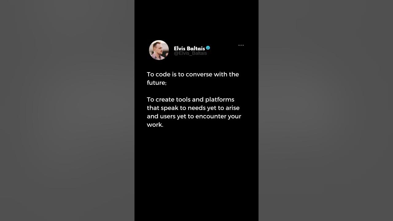 The Future Back To Buildinpublic Developer Computerprogrammer Funny Softwaredev Twitter
