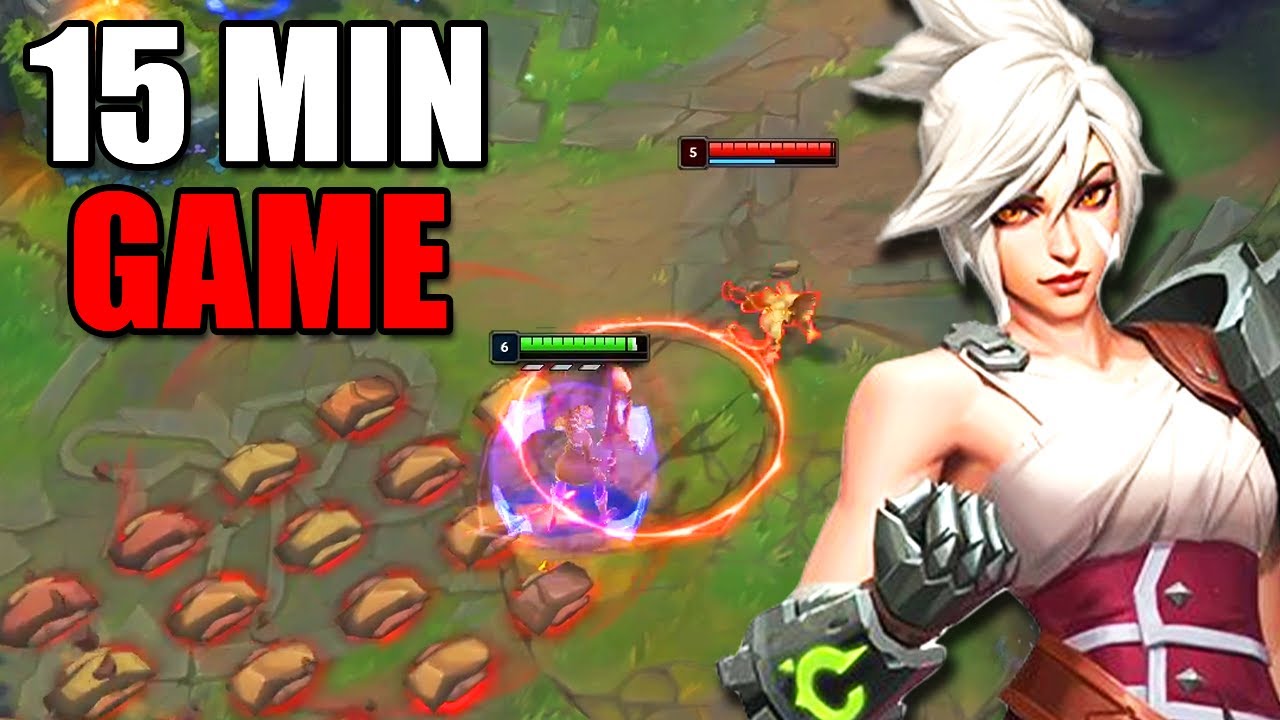 Rank 1 Challenger Riven Finishes Challenger Game In 15 Minutes - YouTube