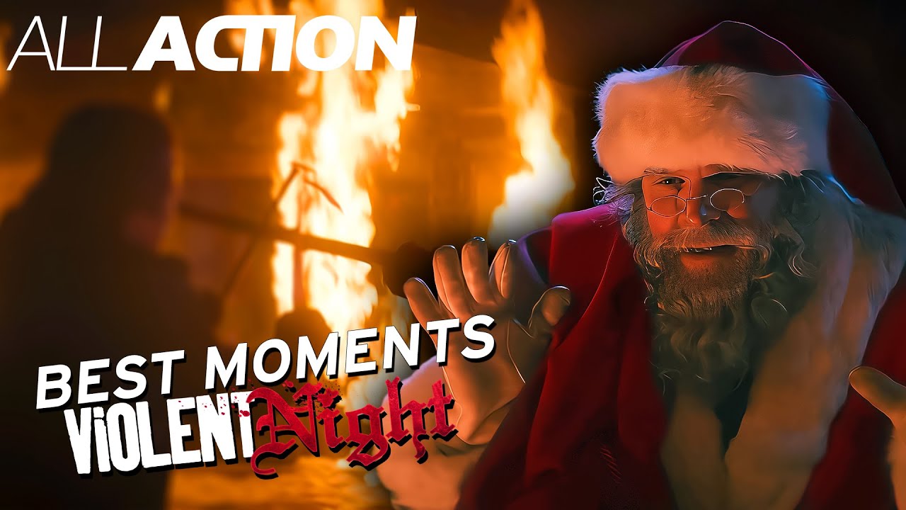 Best Moments From Violent Night | All Action - YouTube