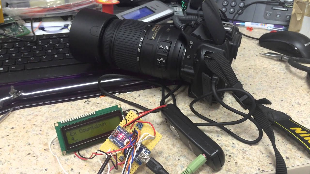 instructables intervalometer operation - YouTube