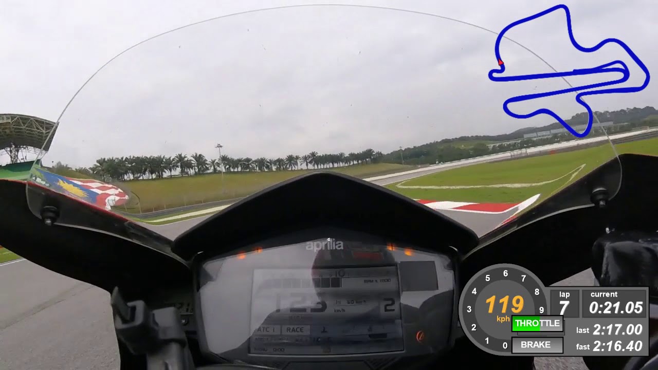 2017 Aprilia RSV4 RF #34 @Sepang Circuit - YouTube