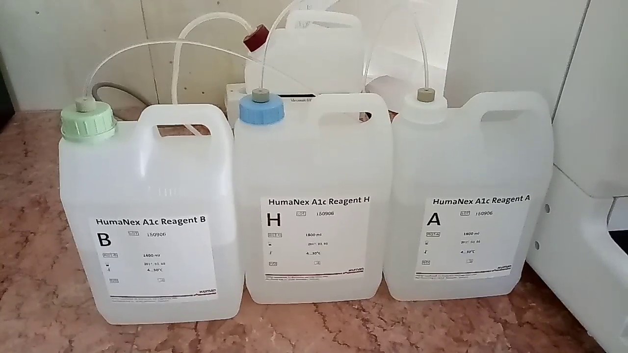 HbA1c machine, Humanex A1c - YouTube