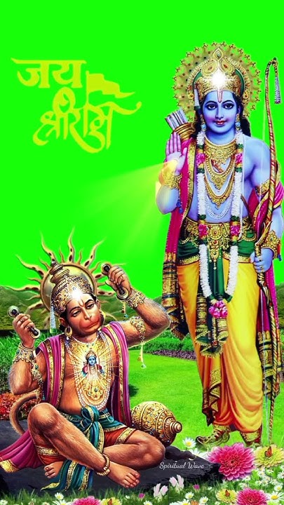Shree Ram Green Screen Video 📷 Copyright Free Video #shorts #greenscreen #nocopyright #ram # ...
