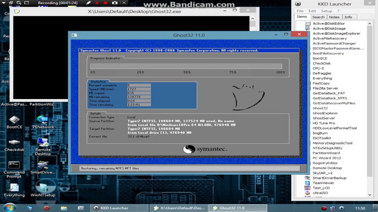 วิธีทำ Image Ghost & Ghost Windows สำหรับเครื่องตัวเอง - YouTube