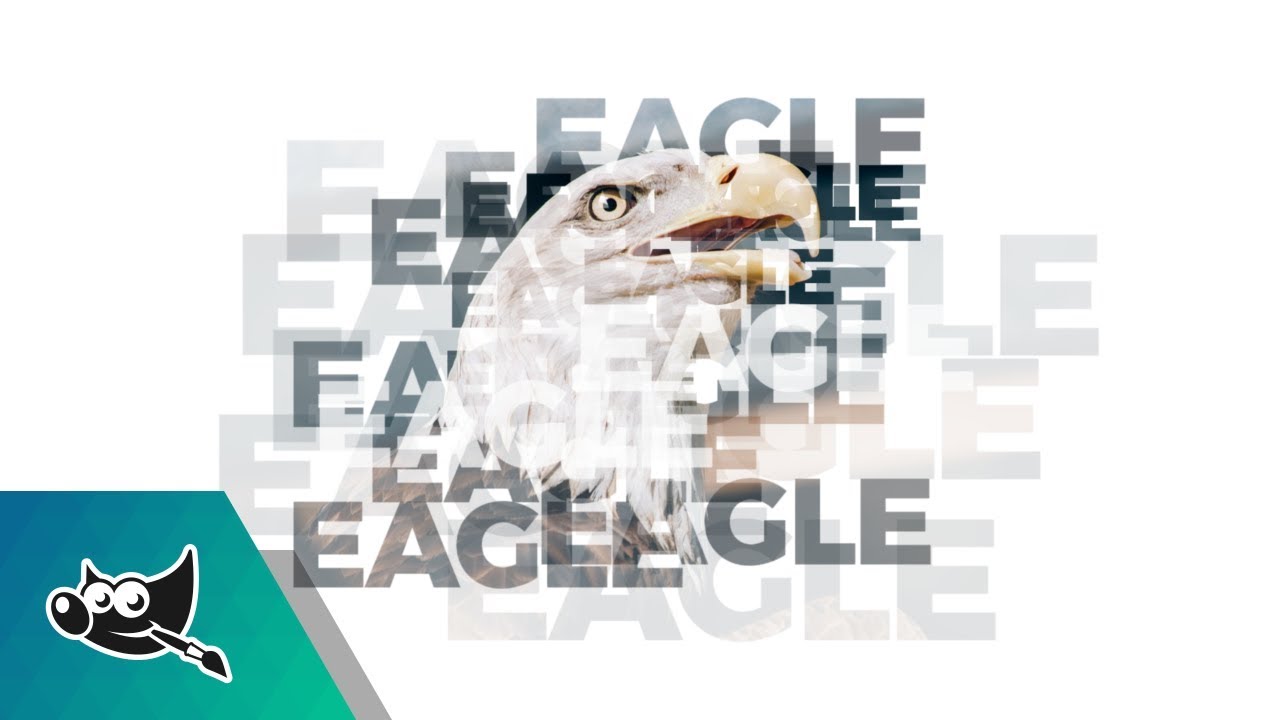 GIMP Tutorial: Text Portrait Effect - YouTube