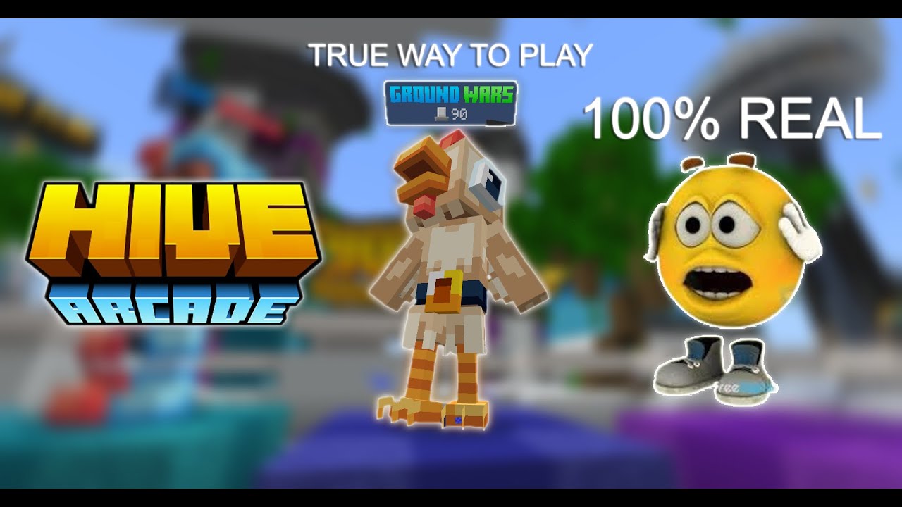 The TRUE Way To Play Ground Wars (Hive Arcade) - YouTube