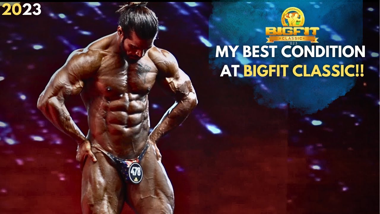 My Best Posing At Bigfit Classic Mahender Rajput Bodybuilding