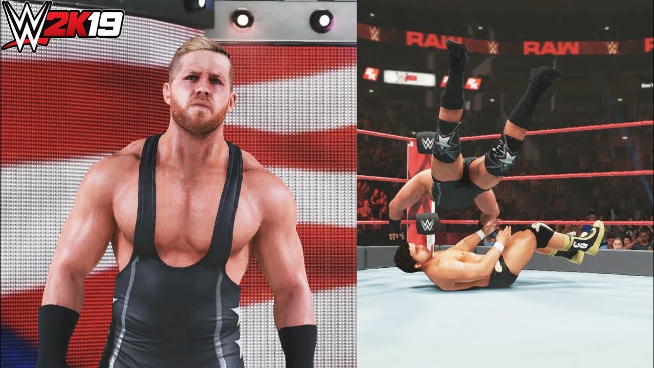 WWE 2K19 : Jack Swagger Updated Model & Hair Style ft(Entrance ...