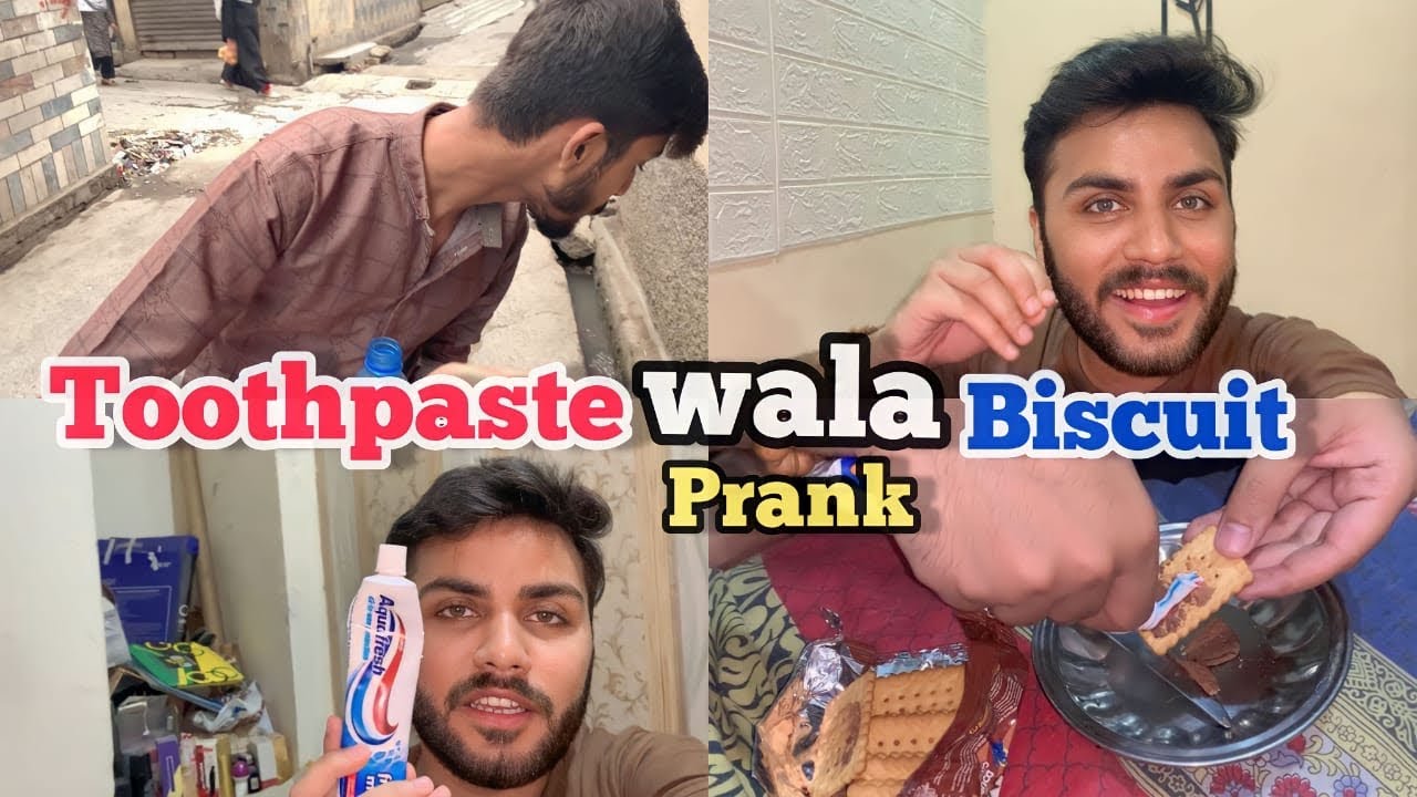 Toothpaste prank on junaid - prank gone wrong - YouTube