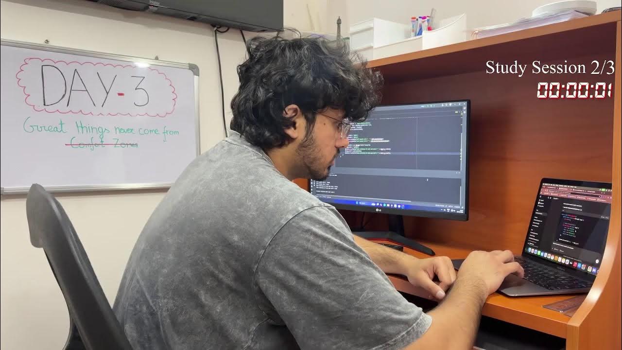 🔴 STUDY WITH ME | DSA DAY 3 | 2 HOURS LIVE 📚 | 50/10 POMODORO ⏳ - YouTube