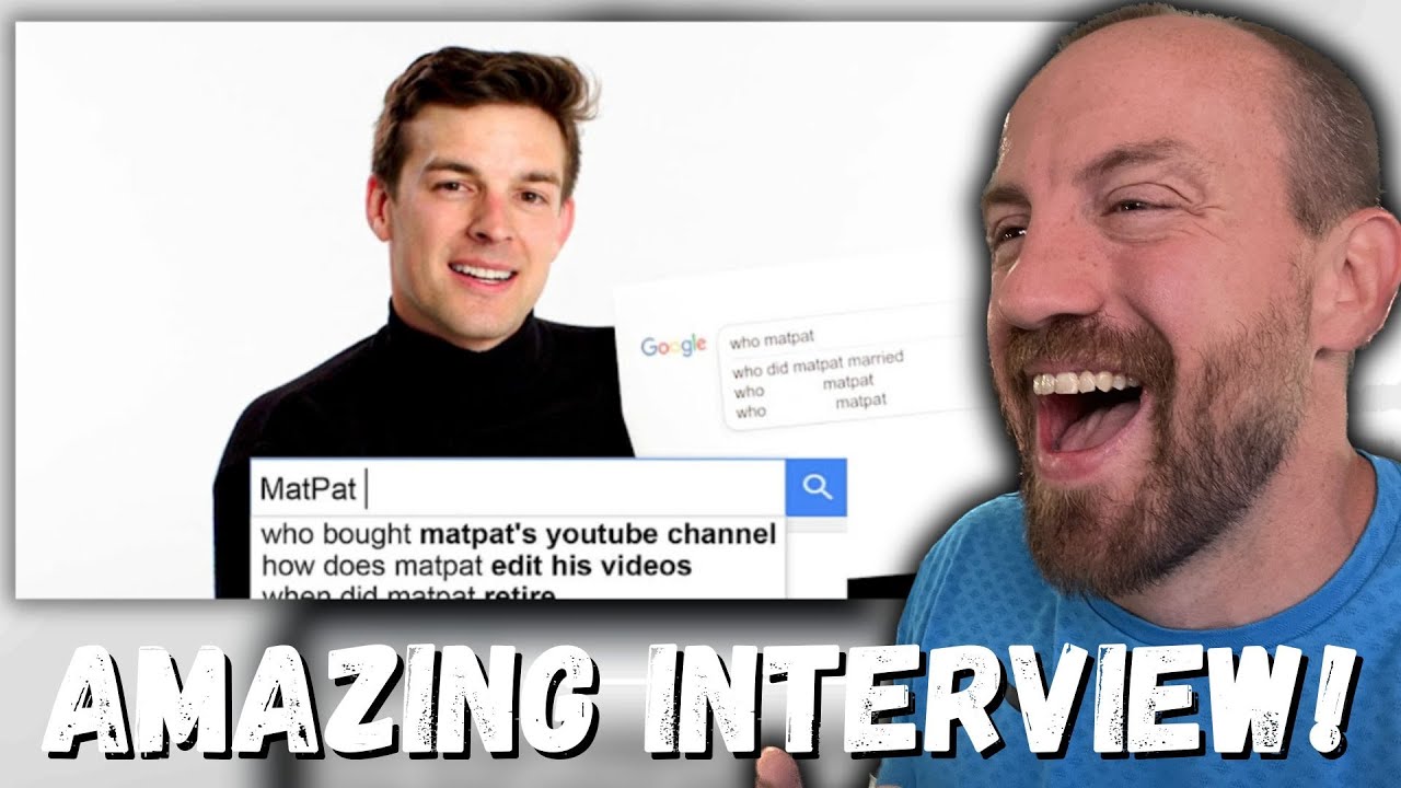 AMAZING INTERVIEW!!! MatPat Answers The Web's Most Searched Questions ...