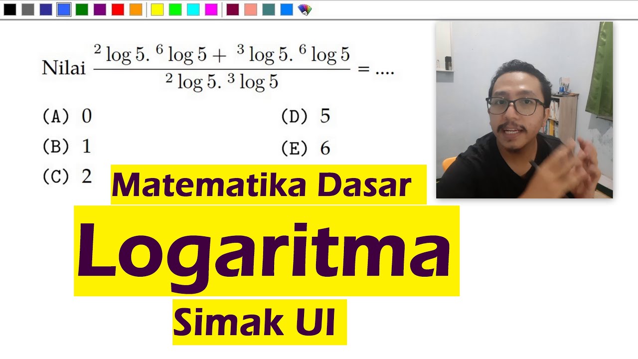 Matematika Dasar - Logaritma. Simak UI 2010 - YouTube