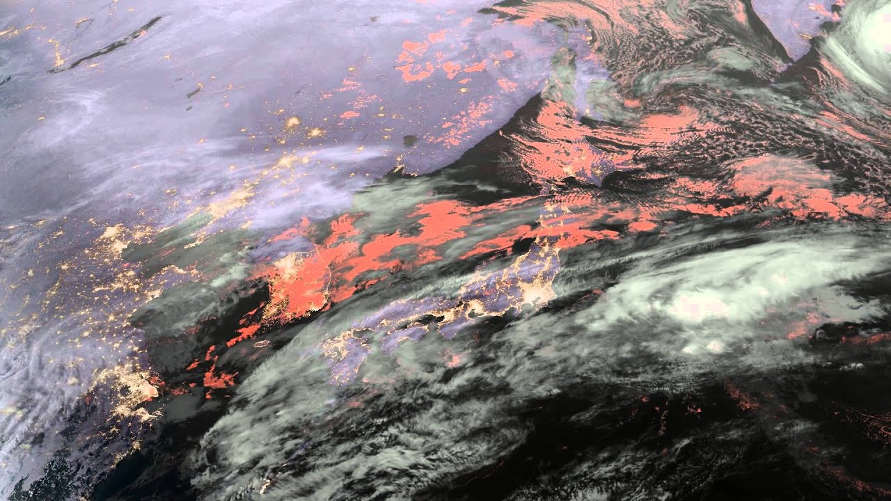Earth From Space - Nov 22, 2015: Japan, Korea, Beijing & Shanghai - YouTube