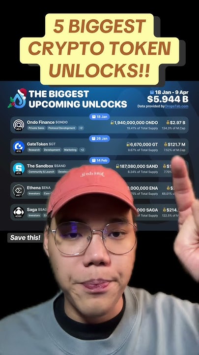 5 CRYPTO TOKEN UNLOCK TERBESAR DI 2025!! APA SAJA CRYPTONYA?! ONDO ENA SAND DAN LAINNYA!! # ...