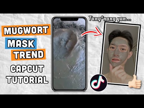 MUGWORT MASK TREND | NEW TIKTOK TREND TUTORIAL | MUGWORT FILTER EDIT ...
