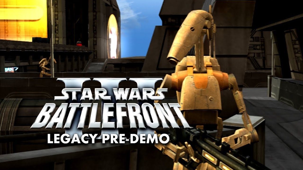 STAR WARS BATTLEFRONT 3 LEGACY: PRE-DEMO PRONTO !!! - YouTube