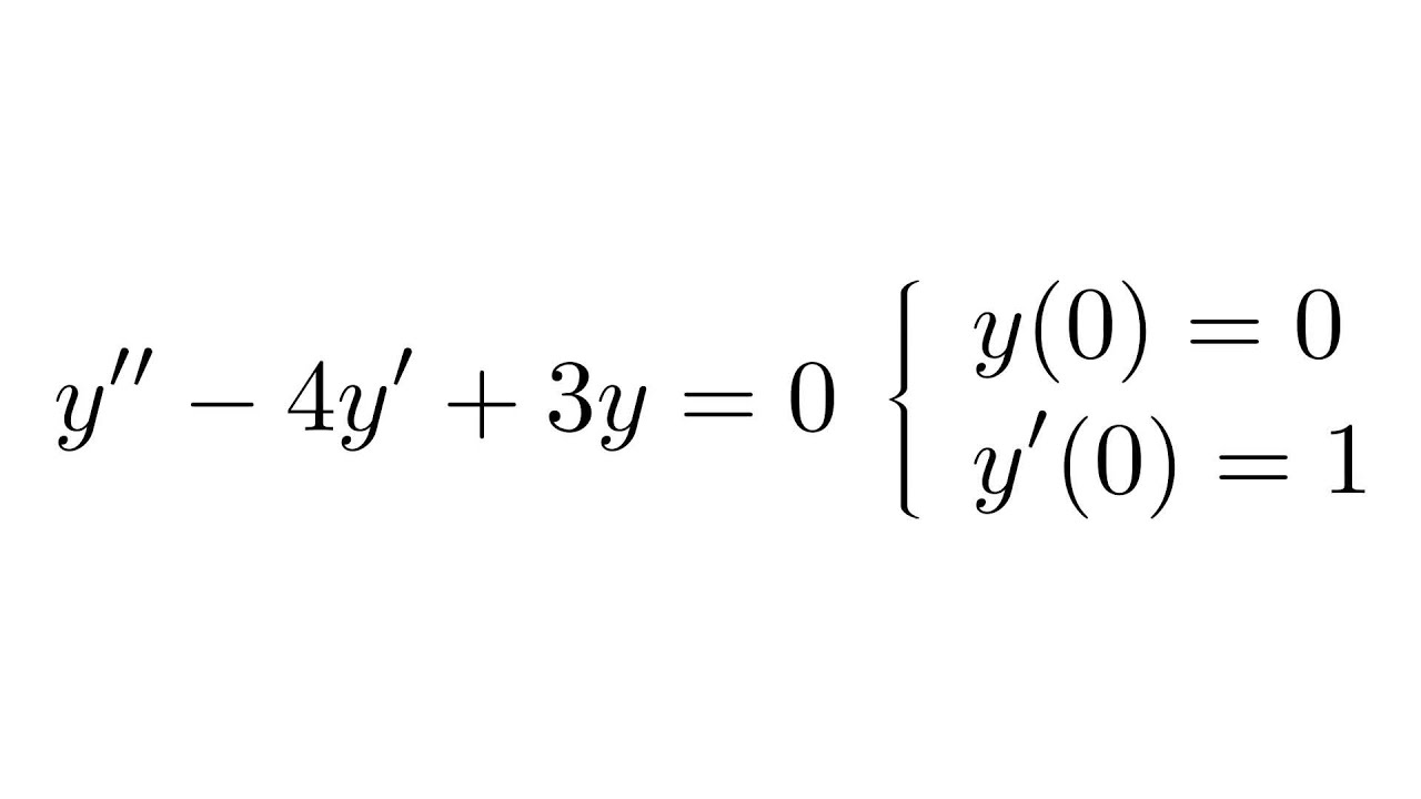 How to solve this Differential Equation Step by Step! 📚 - YouTube