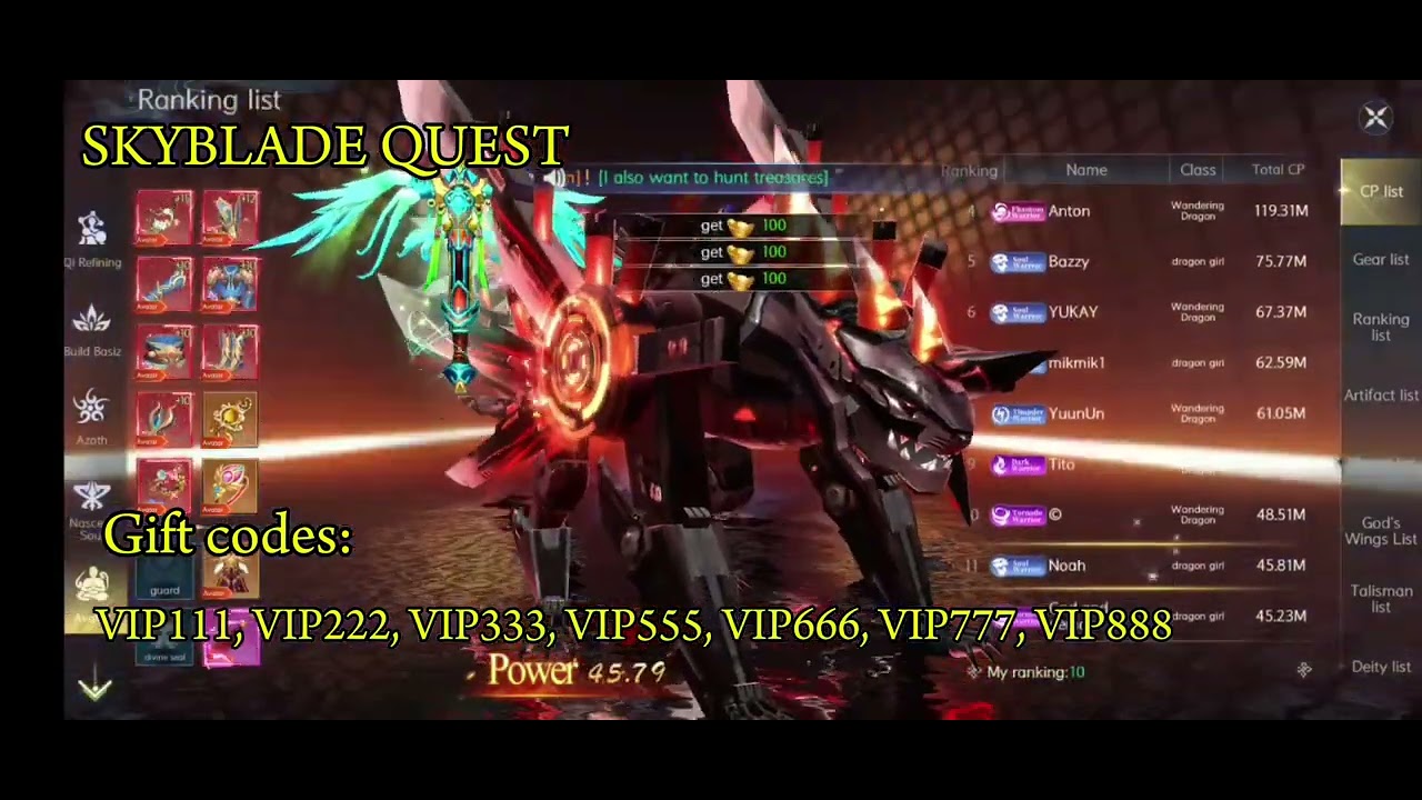 SKYBLADE QUEST GAMEPLAY - YouTube