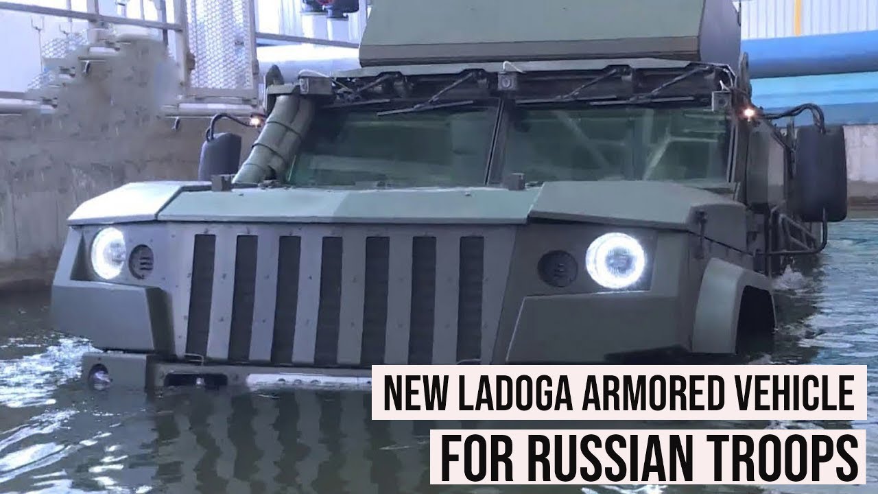 New LADOGA Armored Vehicles for Russian Special Forces to Protect ...