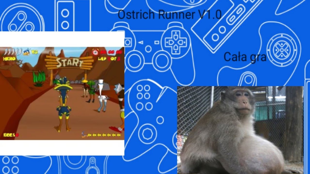 Ostrich Runner V1.0 (wersja ze strony Falco softare) - YouTube
