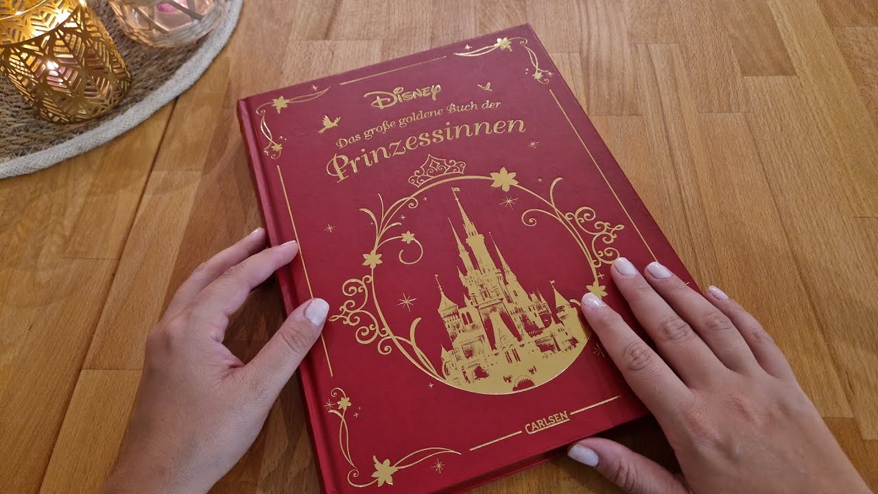gentle Book tracing/tapping/scratching ~ Disney Prinzessinnen 💖👑 ~ no ...