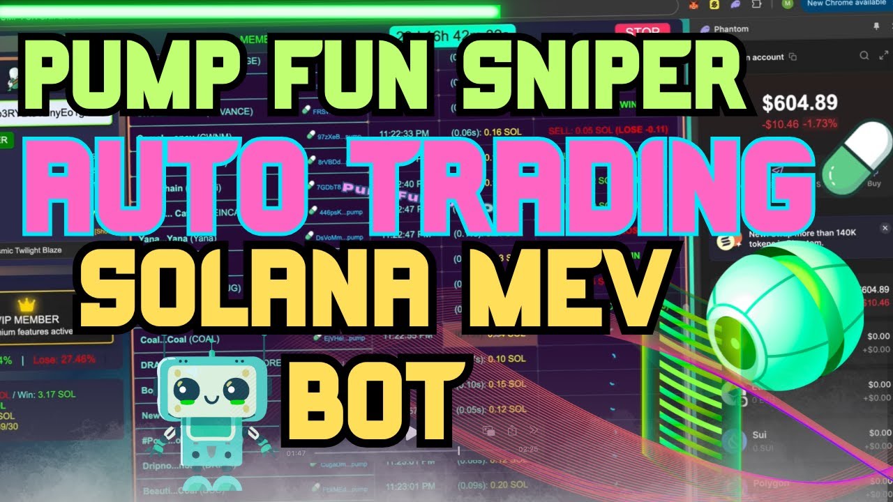 Solana Trading Bot Guide | How to Use Pump Fun Sniper Bot for New Token Launches - YouTube