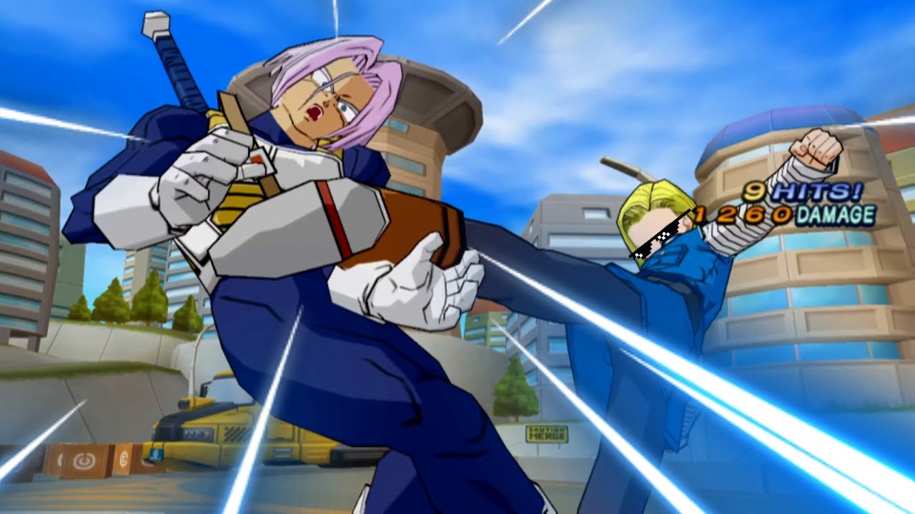 Trunks vs 18! #DBZIW - YouTube