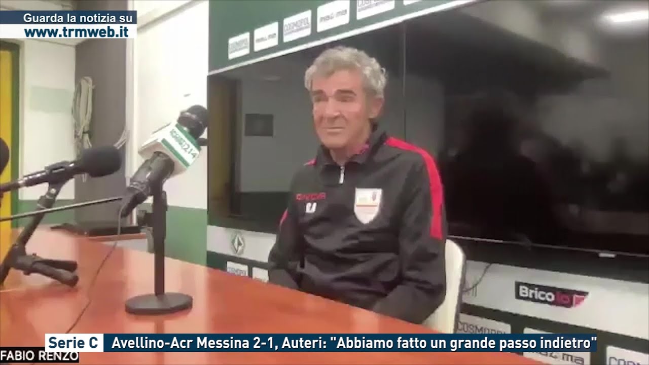 Serie C. Avellino-Acr Messina 2-1, Auteri: "Abbiamo fatto un grande ...