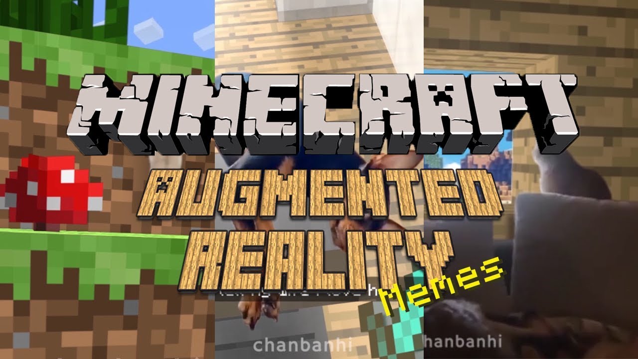 Minecraft Augmented Reality - YouTube