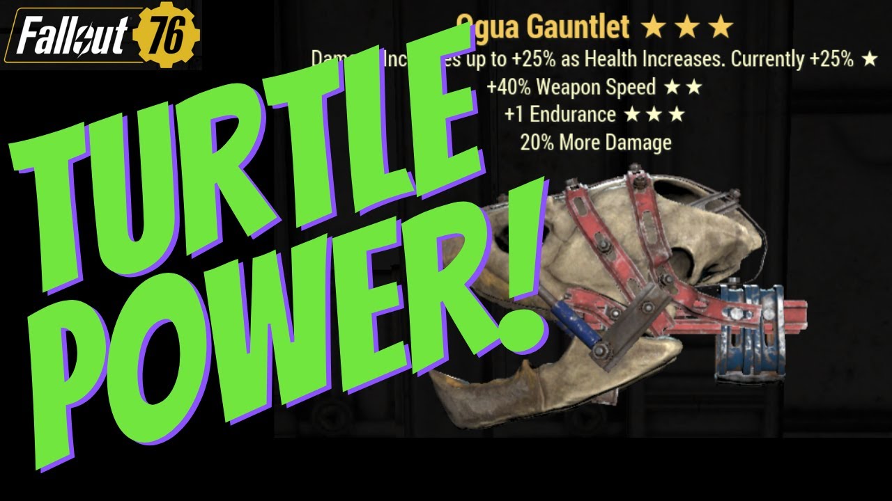 Fallout 76 - The Ogua Gauntlet Snaps - YouTube