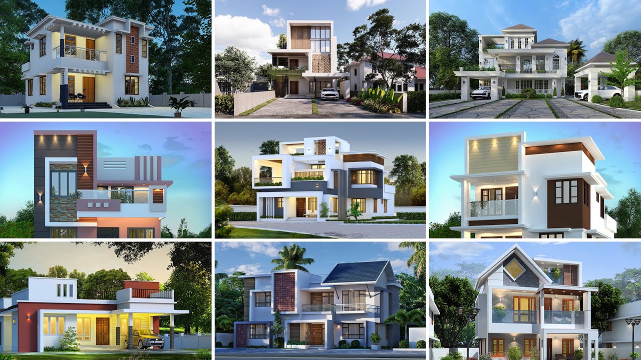 40+ best home front view designs of September 2021 - YouTube