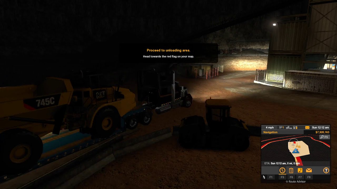 ATS Mining For Gold Butte, Mt Mine - YouTube