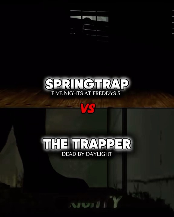 Springtrap vs The trapper || #edit #battles #fnaf #shorts - YouTube