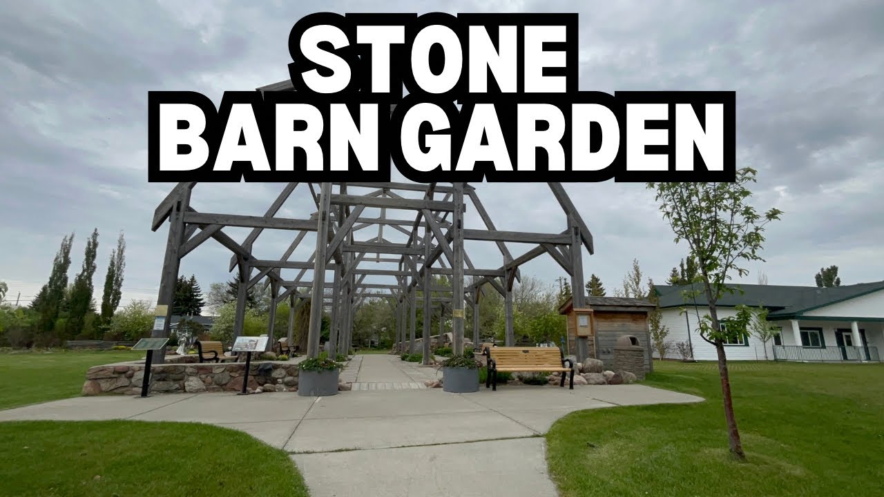 Discovering the Enchanting Stone Barn Garden of Leduc - YouTube