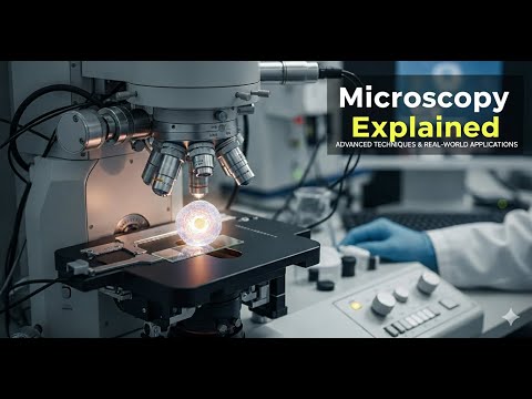 Microscopy Explained: Introduction to Advanced Techniques (Light, Electron, Confocal) & Applications