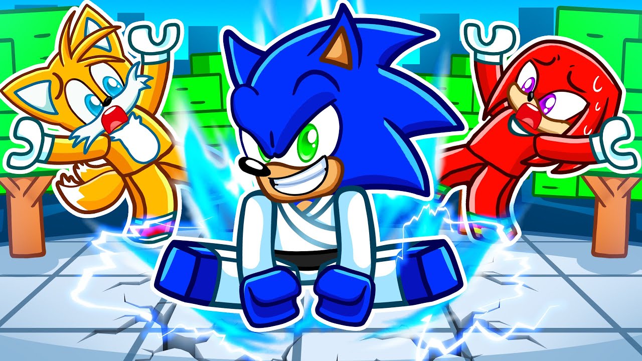 Sonic Becomes A KUNG FU LEGEND In STRONGEST BATTLEGROUNDS! (Roblox ...
