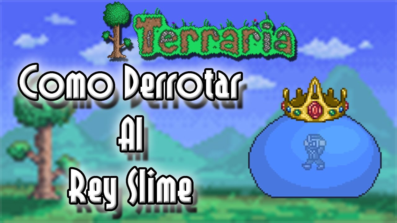 Como Invocar Al Rey Slime | Terraria - YouTube