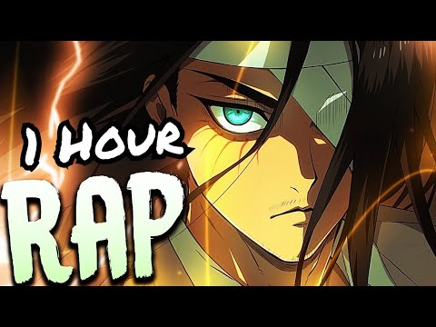 [1 Hour] EREN JAEGER RAP | "Eyes on Me" | RUSTAGE ft. McGwire [Attack ...