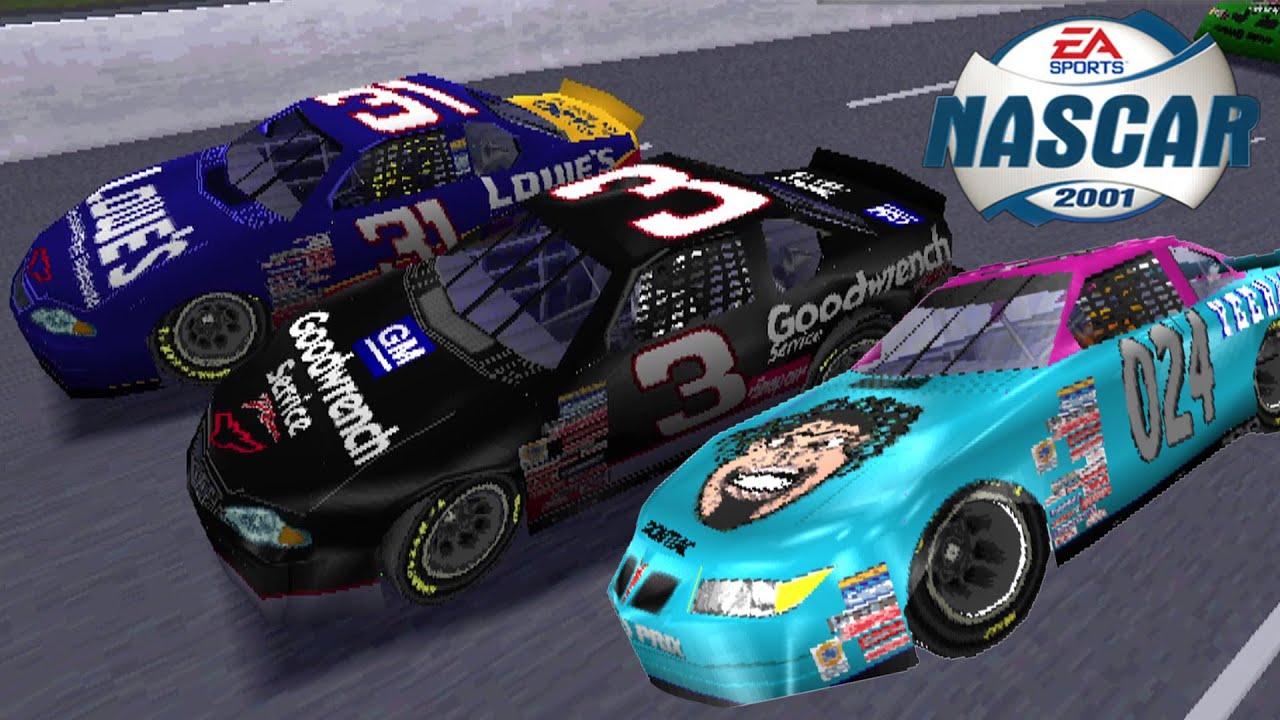 NASCAR 2001 on PS1 was INCREDIBLE - YouTube