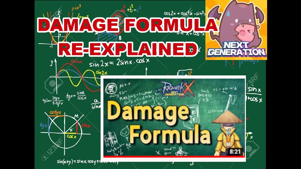 DAMAGE FORMULA RE-EXPLAINED - Ragnarok X Next Generation - YouTube