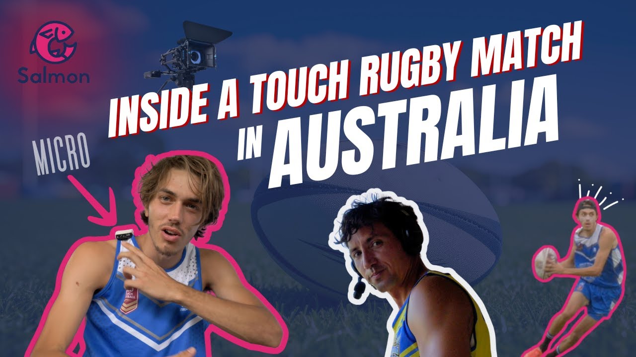 COME INTO A TOUCH RUGBY MATCH ! Queensland State Cup Mic'd up game ...