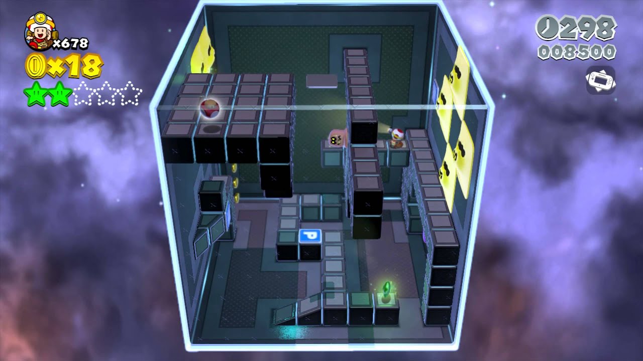 Let's Play: Super Mario 3D World - Star-Toad - "Captain Toad Takes a ...