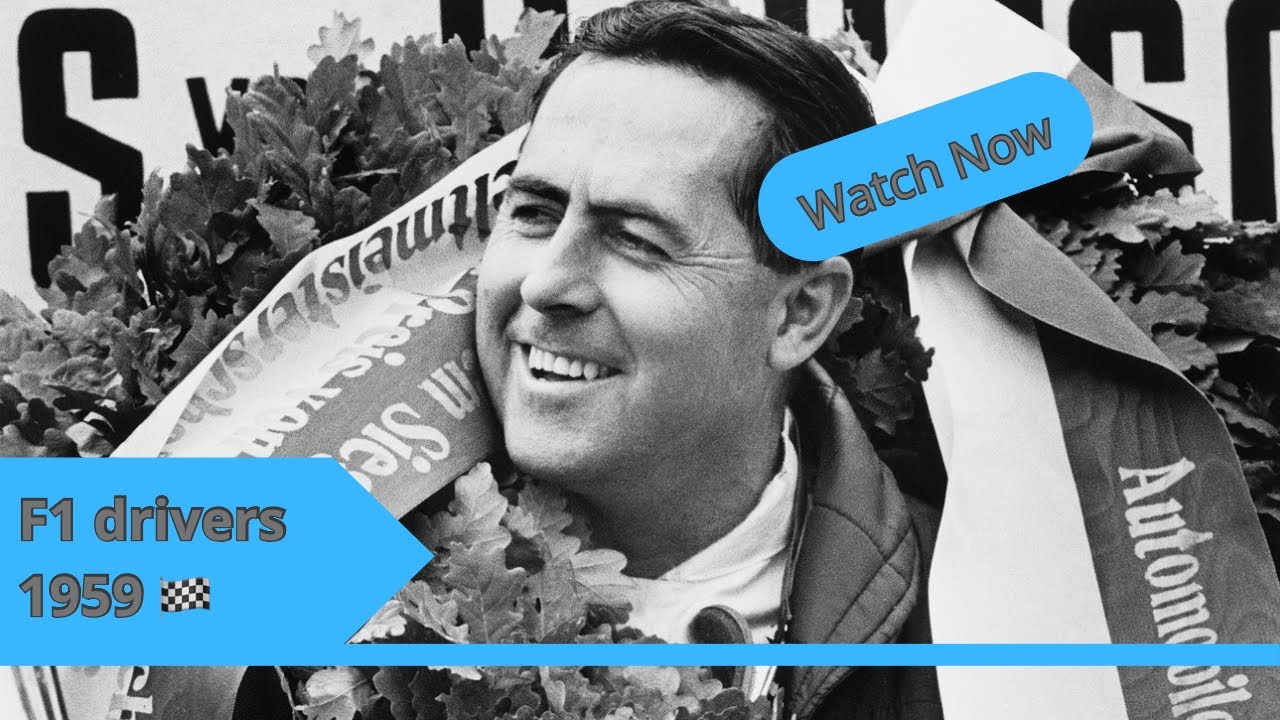 Formula 1 drivers season #10 🏁 1959 - YouTube